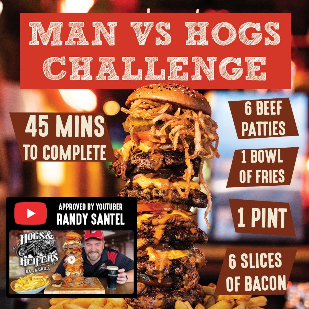 Man vs Hogs Challenge – Hogs & Heifers